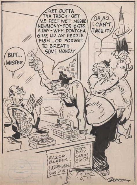 Single Panel Gag Comic Strip Original Art