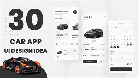 30 Car App Ui Ideas Ui Design 30 Best Car App Ui Inspiration Ui