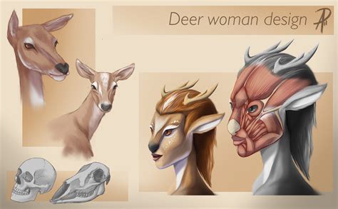 Deer Face Human