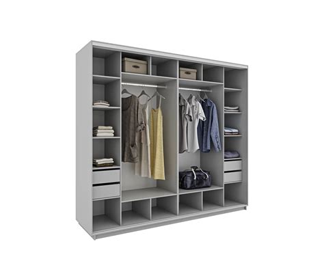 Шафа купе шириною 2800 мм Меблева фабрика Garant Garant