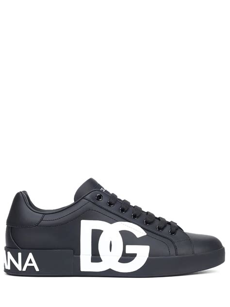 Кеды кожаные Portofino от DOLCE & GABBANA за 77 800 рублей (цвет ...