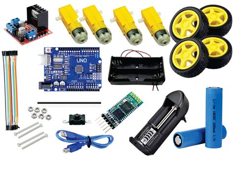 Bluetooth Control Car Arduino Skynet Robotics