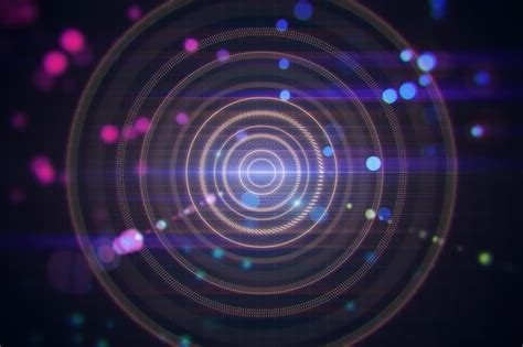 Premium Photo Abstract Blurry Dark Lens Or Round Interface Texture With Grid And Blurry Bokeh