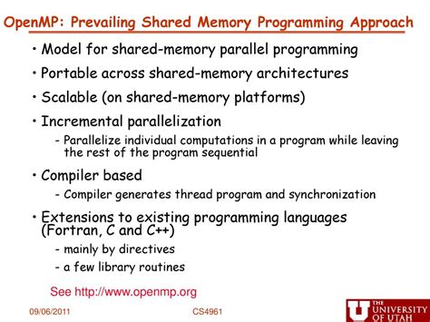 Lecture 5 Shared Memory Computing With Open Mp Ppt Download