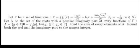 Solved 20 Let I Be A Set Of Functions 1 S X 27 Chegg Com