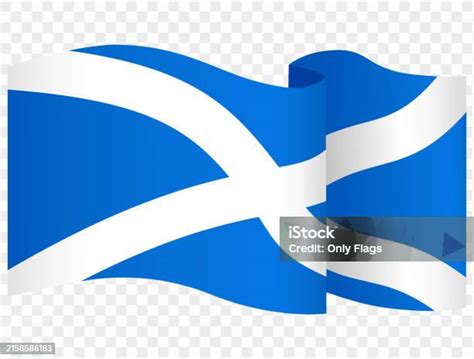 스코틀랜드 깃발 웨이브 고립 Png 또는 투명 배경 벡터 일러스트 레이 션 0명에 대한 스톡 벡터 아트 및 기타 이미지 0명 3차원 형태 Central London