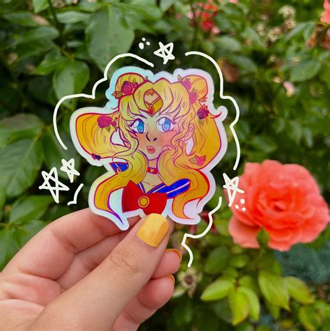 Sailor Moon Sticker Etsy