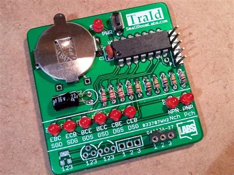 TraId Transistor Type Polarity Identifier Electronics Lab