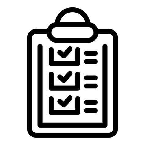 Premium Vector Clipboard Showing Completed Checklist Icon