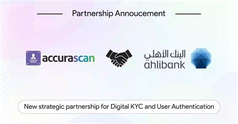 Ahli Bank Qatar Partners With Accura Scan For Digital Kyc
