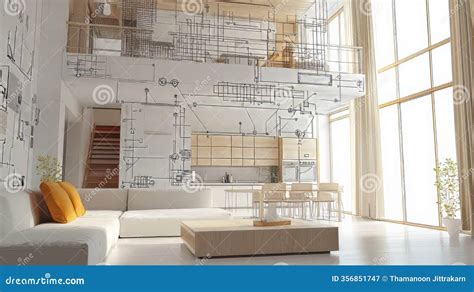 Enhancing Your Living Room With Iot Technology For A Modern And Smart Home Experience Stock