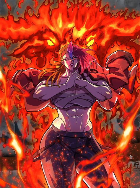 Rule 34 1girls Abs Athletic Female Bandaged Chest Beast Commission