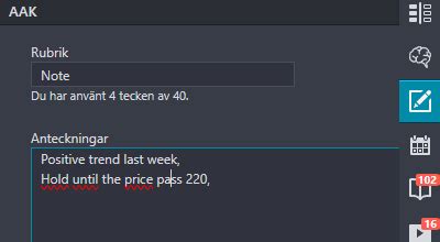 Nyckeltal och Finansiell data för Aktieanalys Börsdata