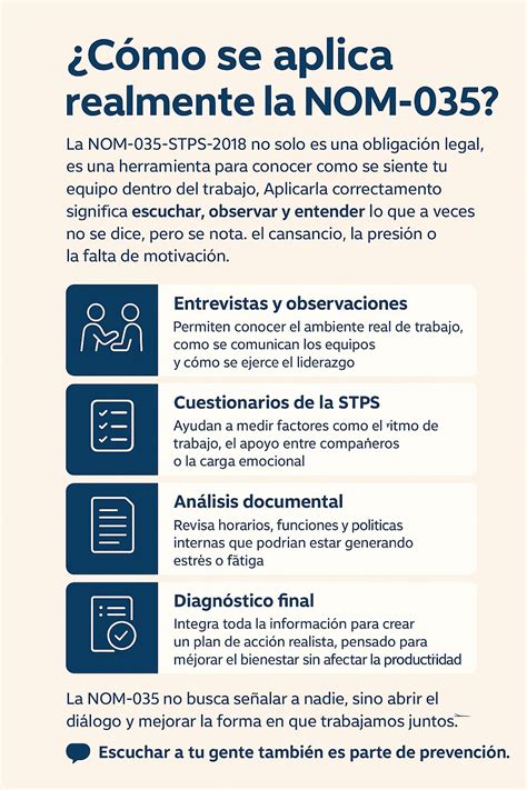 🧩 ¿cómo Se Aplica Realmente La Nom 035 En Una Empresa La Nom 035 Stps