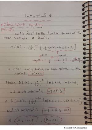 Problem Set 1 Assignments Fall 2017 Dr Amr El Sherif ECEN 305 Signals And Systems TA