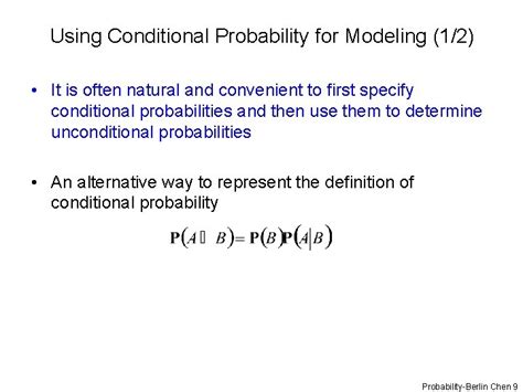 Conditional Probability Total Probability Theorem And Bayes Rule