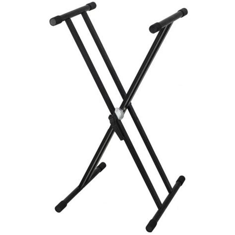 Стойка клавишная Х-образная GEWA Keyboard Stand Black с двойными ногами ...