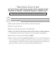 Midterm Solution Pdf Midterm Exam October DO NOT TURN THIS PAGE OVER UNTIL INSTRUCTED