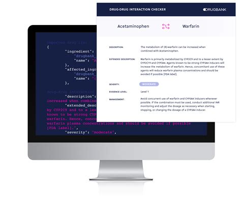 DrugBank Drug Drug Interaction Checker API