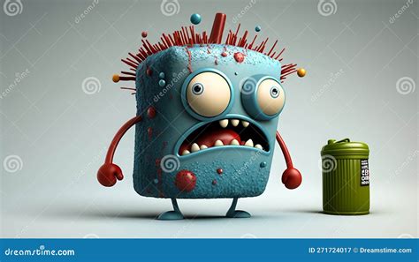 Bursting Cartoon Mascot For Memorable And Fun Marketing Campaigns