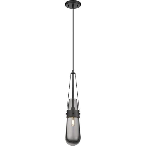 Innovations Lighting 452 1p Bk G452 4sm Downtown Urban Milan Pendant Matte Black In The Pendant