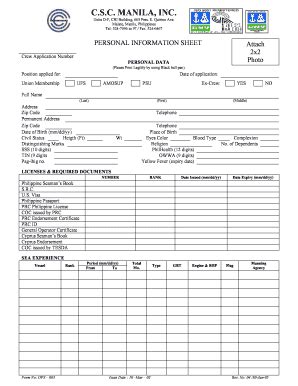 Csc Form Download Fill And Sign Printable Template Online
