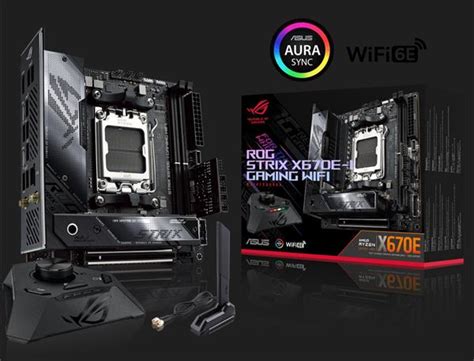 ASUS ROG STRIX X670E I GAMING WIFI Soc AM5 DDR5 X670E Mini ITX ASBIS CZ