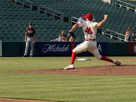 Alumni Radar Jackson Cox Strikes Out Nine In Single A Start For Fresno Girzzlies