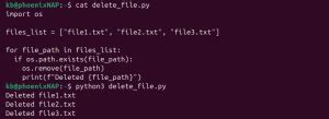 How To Delete A File In Python Phoenixnap Kb