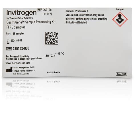 Invitrogen Quantigene Sample Processing Kit Ffpe Samples 25 Samples