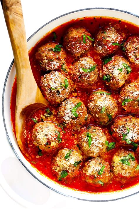 Delicious And Versatile Baked Meatball Recipe Pinch Of Yum Turkey