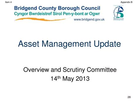 Ppt Asset Management Update Powerpoint Presentation Free Download Id1459367