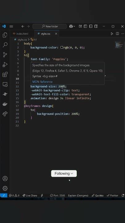 Css Text Animation Coding Frontendcourse Cssanimation Css Design
