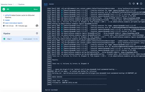 Using Dynamodb Local And Testcontainers In Java Within Bitbucket