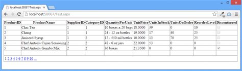 Customizing Pager Gridview Auto Paging