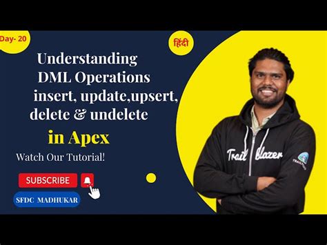 Apex Training Sfdc Madhukar