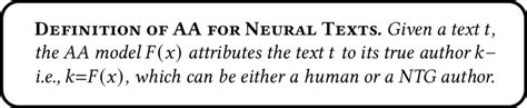 Taxonomy Of Authorship Attribution Models For Neural Text Detection