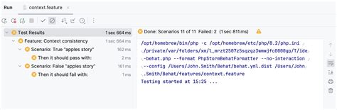 behat phpstorm documentation