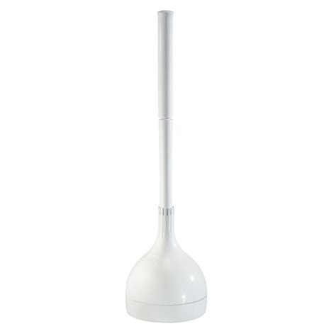 Idesign Una Plunger Capsule Toilet Plunger White Interdesign