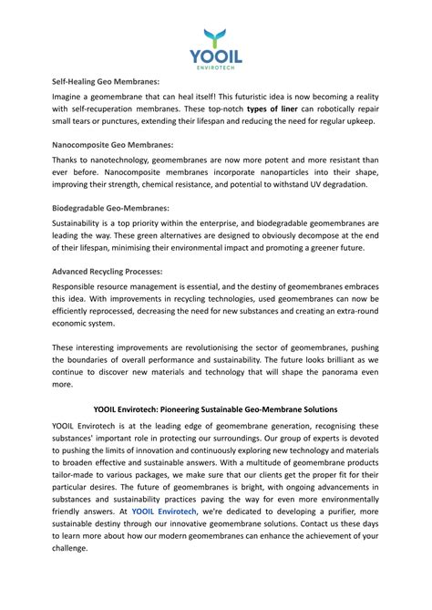 Ppt Everything You Need To Know About Geomembrane Types Uses Application Powerpoint