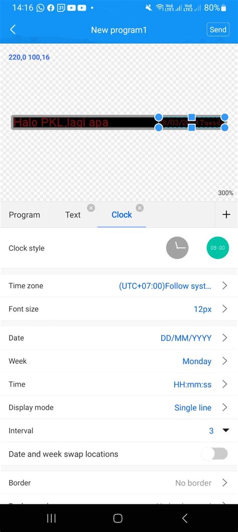 Setting LED LED Kontrol Panel LED Control Service Keliling Komputer Jaringan