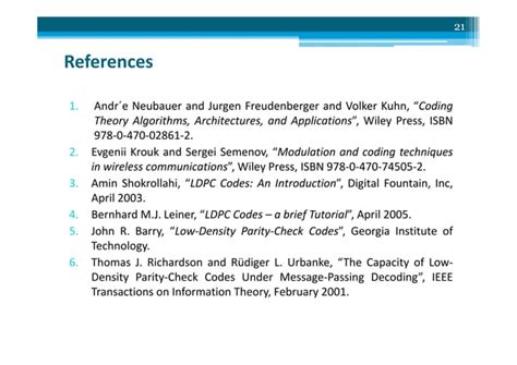 ldpc codes pdf programming languages computing