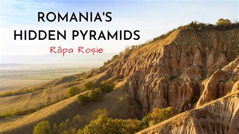 You Must See This Romanias Red Ravine Pyramids Râpa Roșie Youtube