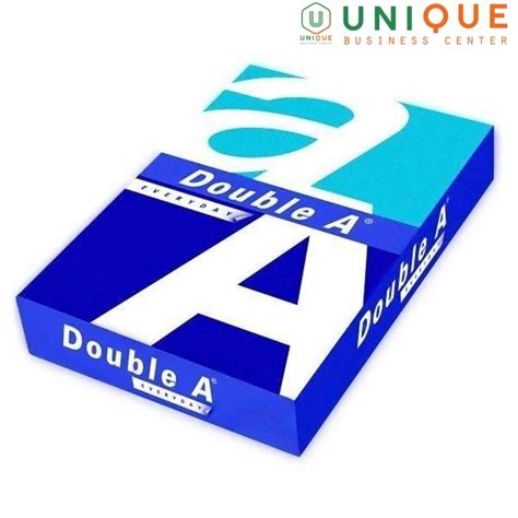 กระดาษถ่ายเอกสาร Double A 80g A4 100 แผ่น