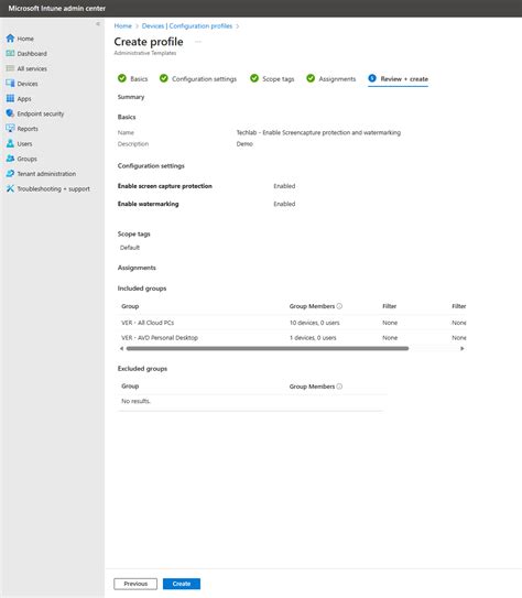Using Screen Capture Protection And Watermarking In Avd And W365