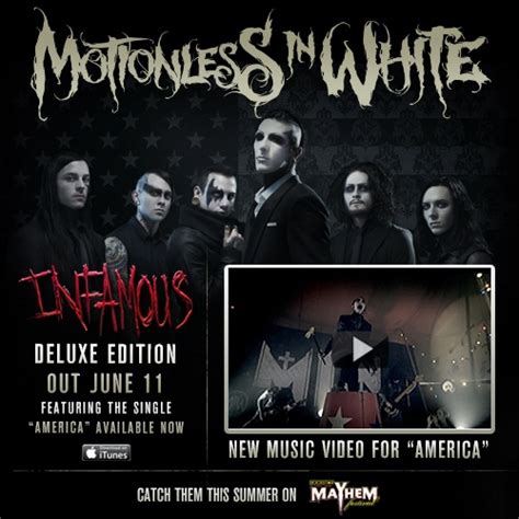 Motionless In White Infamous Deluxe Edition Album Cover