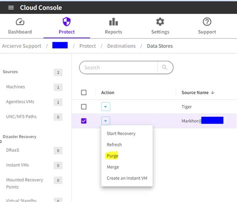 Cloud Console Steps To Delete A Node From Datastore In Cloud Console