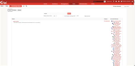 Knowledge Base Bug Showing All Documents In Column Associated Elements