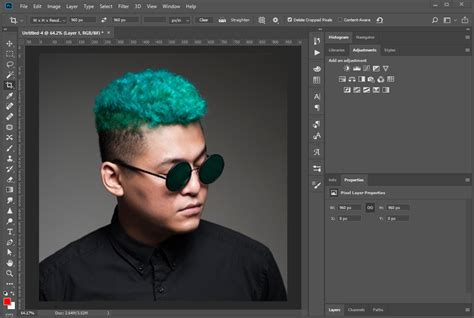 Resize How To Make A Portrait Image Fit Inside A Landscape Graphic Design Stack Exchange