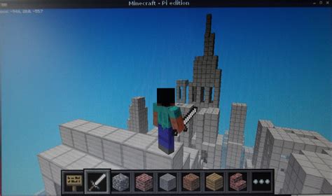 Minecraft Pi Edition Manhattan Island